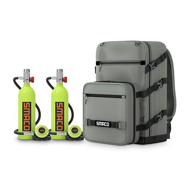 S400 1.0L Mini Scuba Tanks - 2 Tank Set